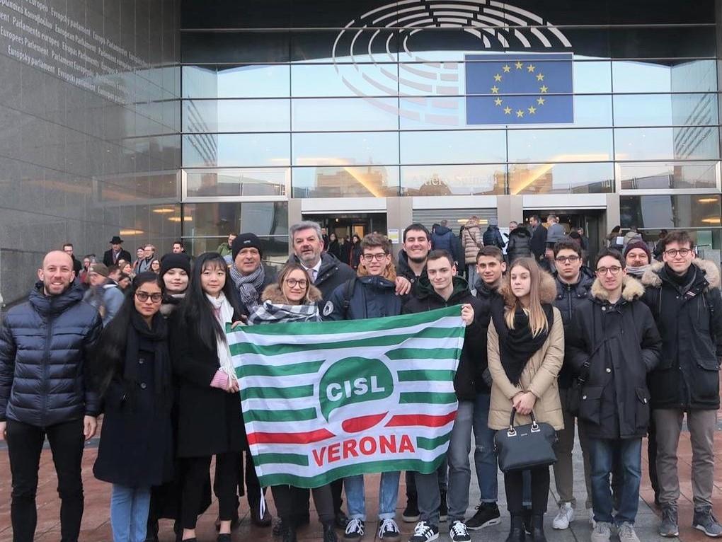 Cisl Verona. Visita alla UE per 12 studenti in Alternanza / Notizie ...